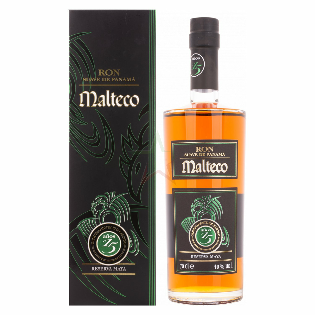 RUM MALTECO RISERVA MAYA 15 ANNI ML 700 cod LV515 – ENOTECA BENINCASA